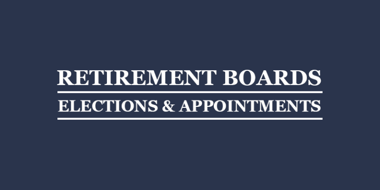 Retirement Boards: Elections & Appointments – Mass Retirees